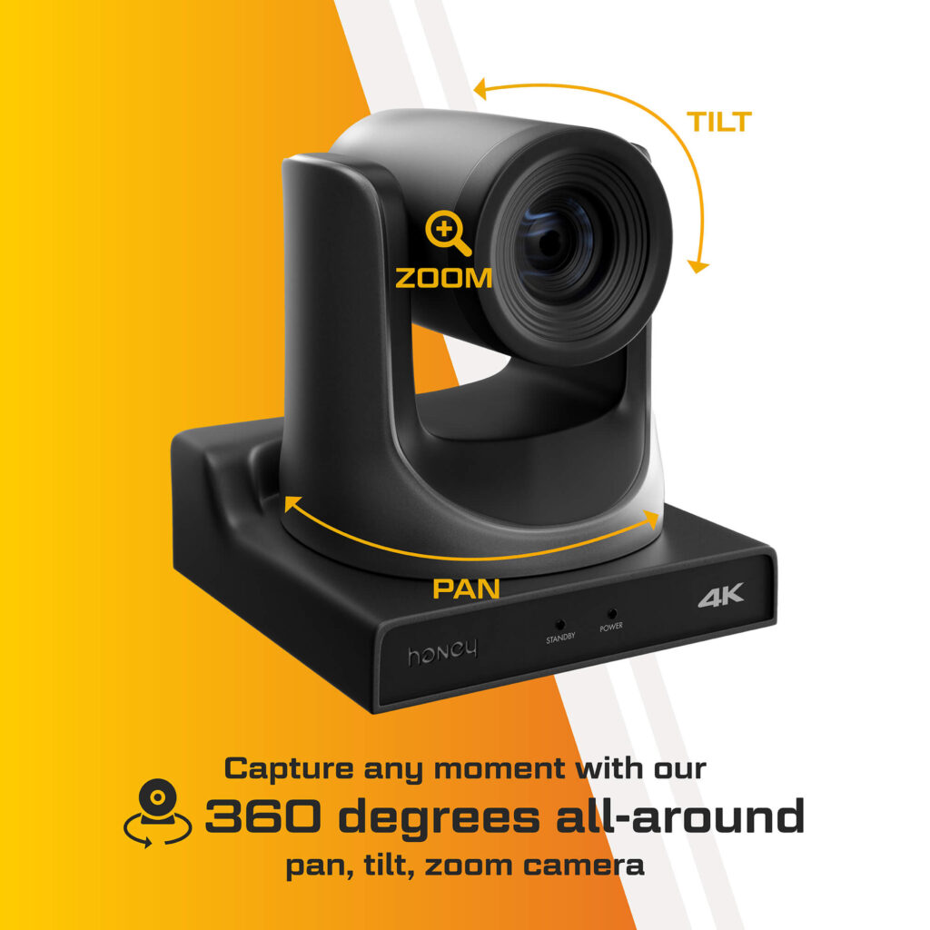 4K PTZ Camera for Live Streaming: Elevate Your Broadcasts!