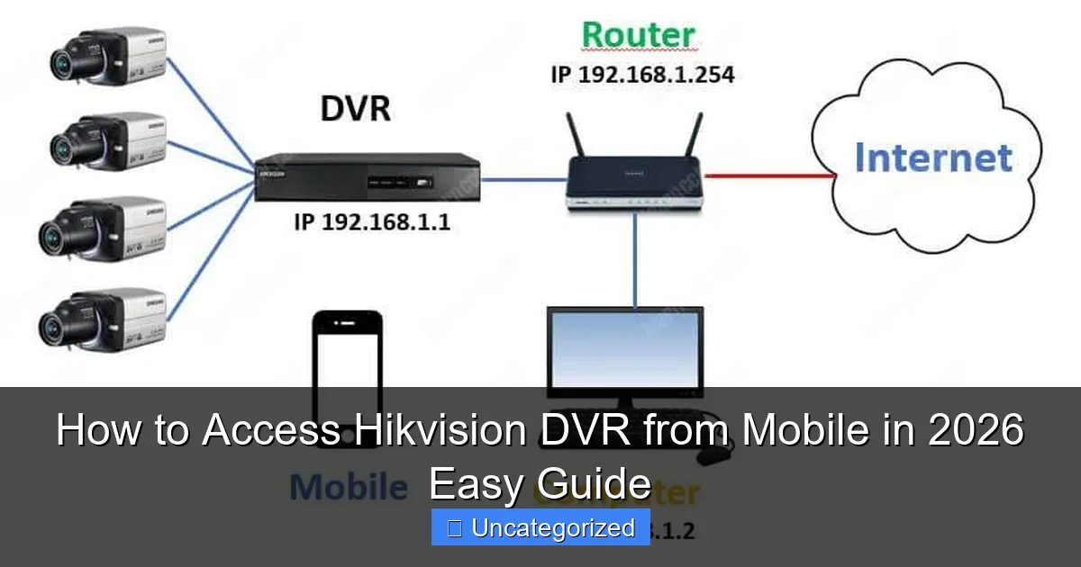 How to Access Hikvision DVR from Mobile in 2026 Easy Guide