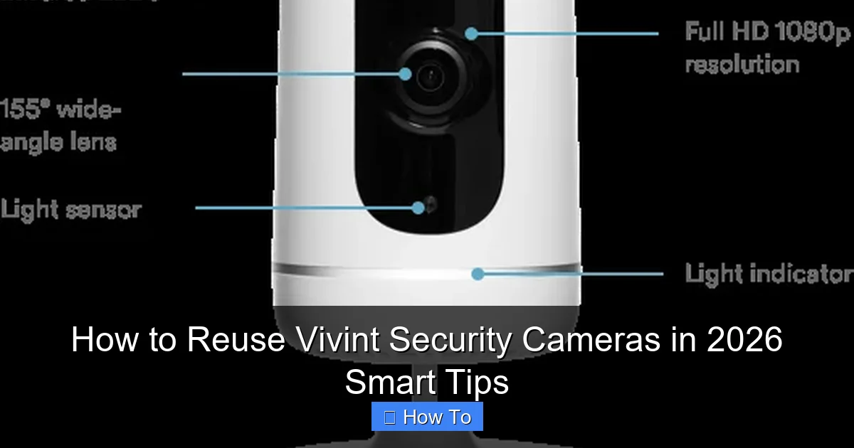 How to Reuse Vivint Security Cameras in 2026 Smart Tips